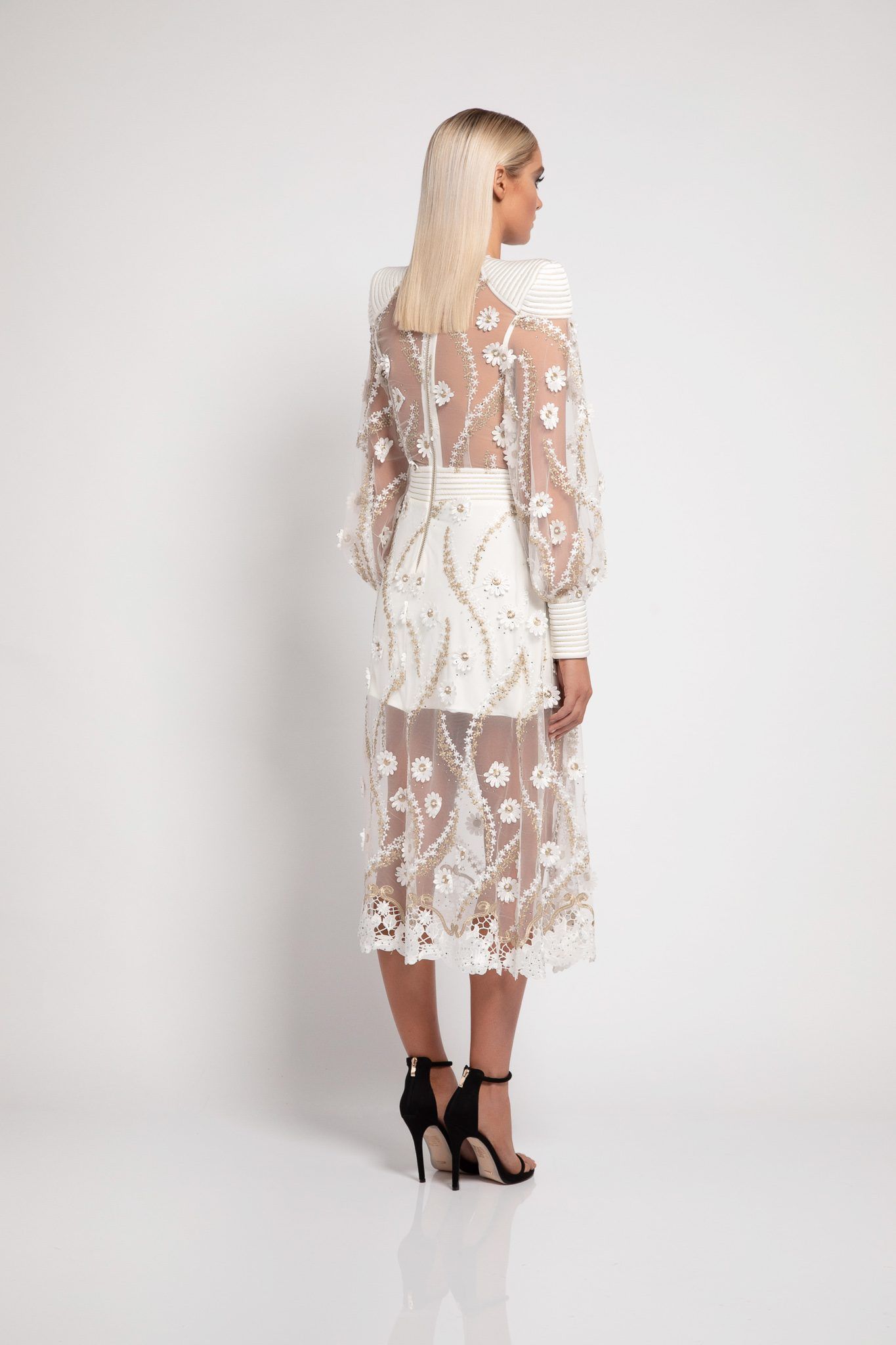 WHITE RABBIT DRESS | ZHIVAGO