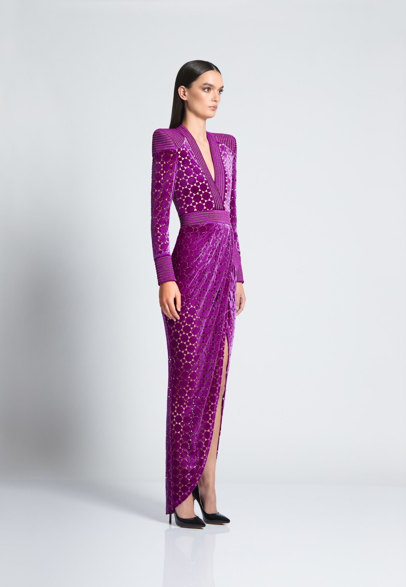 SHADOW LOUNGE gown | ZHIVAGO