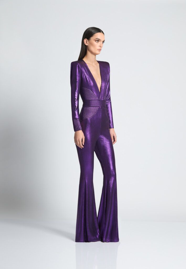 THE SECRET metallic jumpsuit | ZHIVAGO