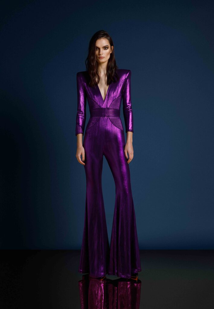 THE SECRET metallic jumpsuit | ZHIVAGO